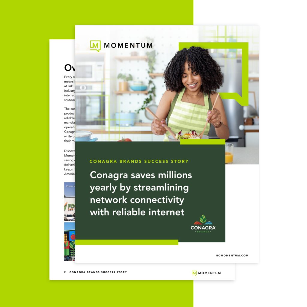 Conagra saves millions yearly by streamlining network connectivity