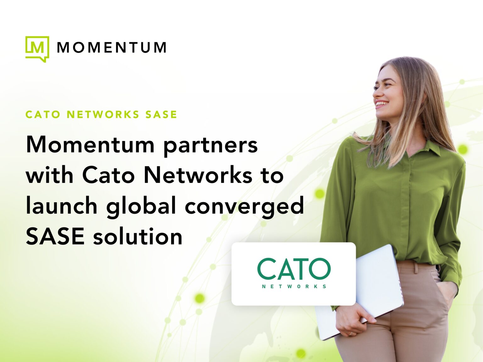 Momentum Partners with Cato Networks to Launch Global Converged SASE Solution